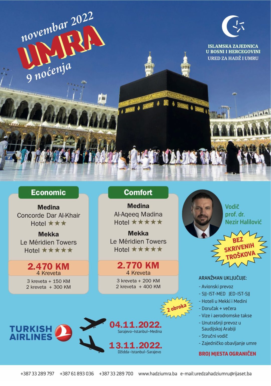 Umra novembar 2022 – Hadž i umra BiH