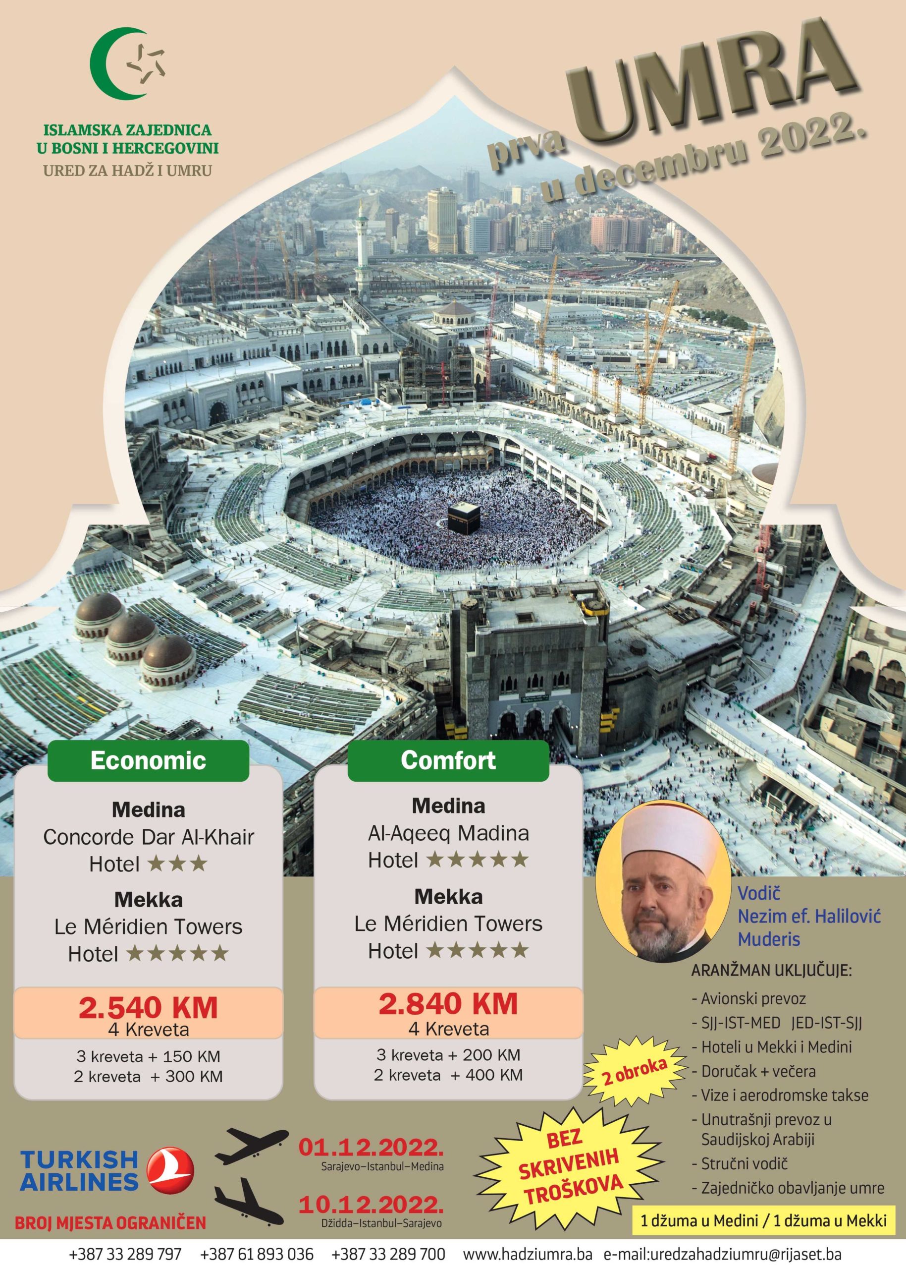 Prva umra u decembru 2022. – Hadž i umra BiH